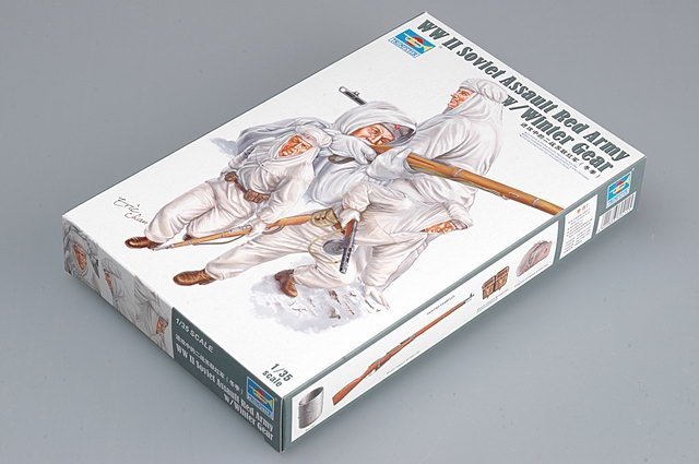 Trumpeter 00414 WW II Soviet Red Army (1:35) - scale 1:35 - Figures