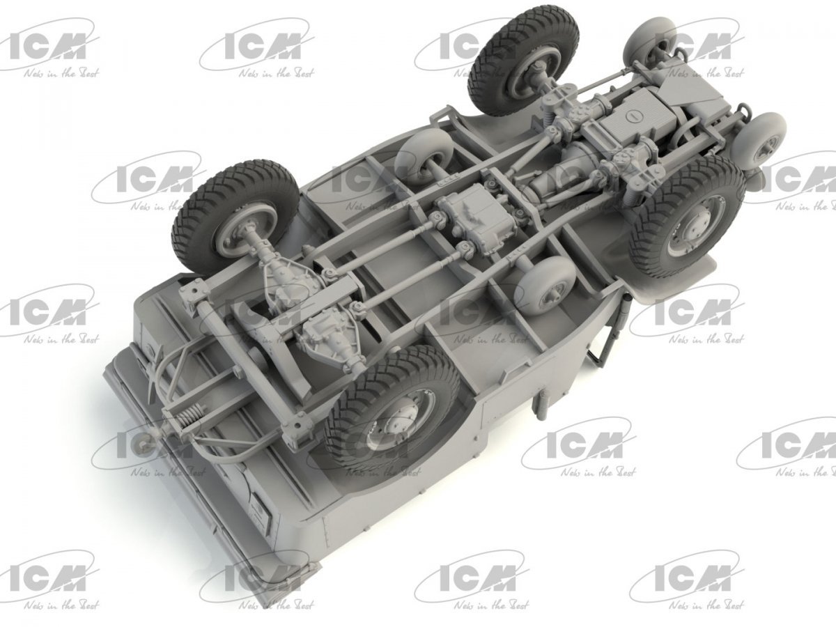 ICM 35573 Laffly (f) Typ V15T WWII German military vehicle 1 35 - Cars ...