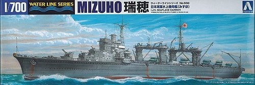Aoshima 00122 IJN Seaplane Carrier Mizuho 1:700 - scale 1:700 ...