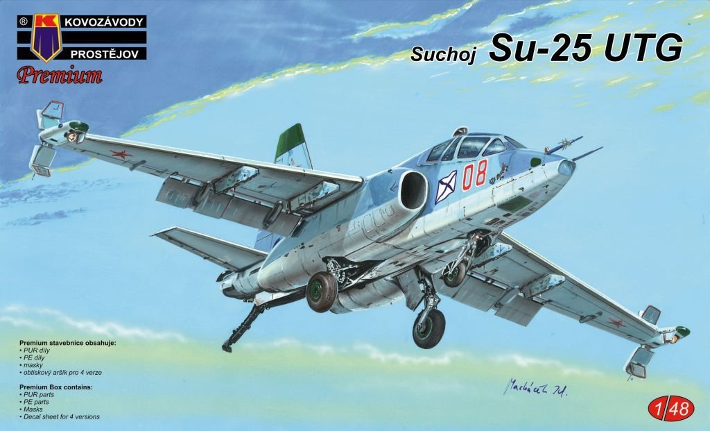 Kozavody Prostejov KPM4801 Su-25UTG 1 48 - jets - 1:48 - Military Aircraft