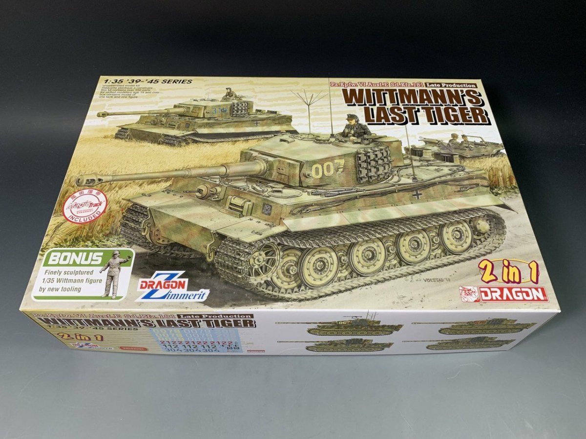 Dragon 6800 Wittmann's Last Tiger (1:35) - Tanks - 1939-1945 - 1 35 ...