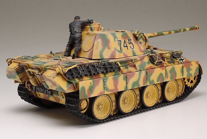 Tamiya 35345 German Tank Panther Ausf.D - 1939-1945 - Skala 1:35 ...