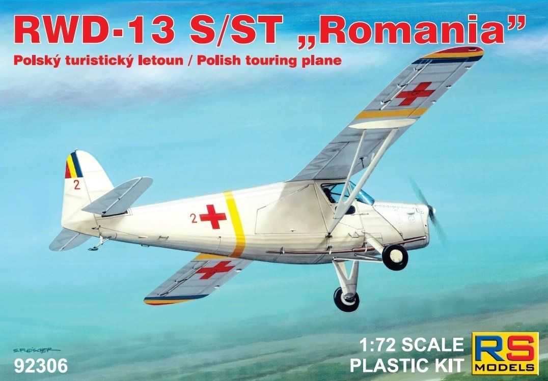 RS Models 92306 RWD-13S ST "Romania" Polish Touring Plane 1 72 ...