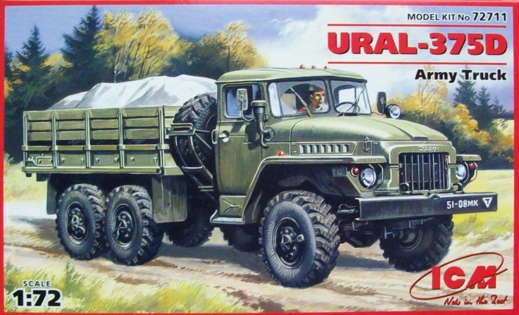 ICM 1:72 Ural-375D (72711)