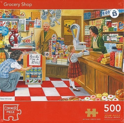 Grocery Shop. Puzzle 500 elementów | Tak Czytam
