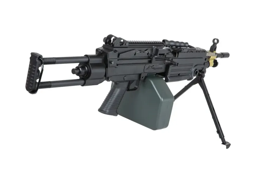 Karabin maszynowy ASG A&K Cybergun M249 PARA Czarny - Karabiny ...