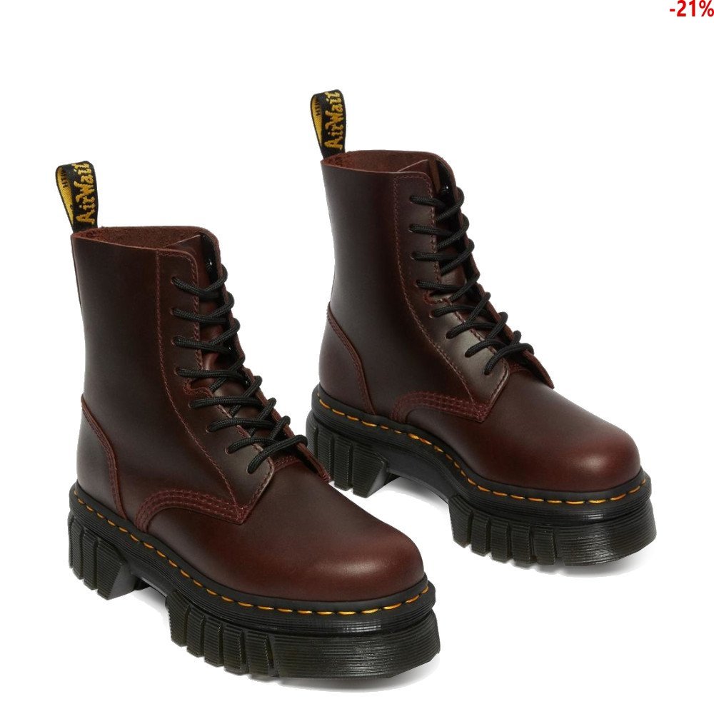 Buty Dr. Martens 8-EYE AUDRICK Brown Brando 27818211