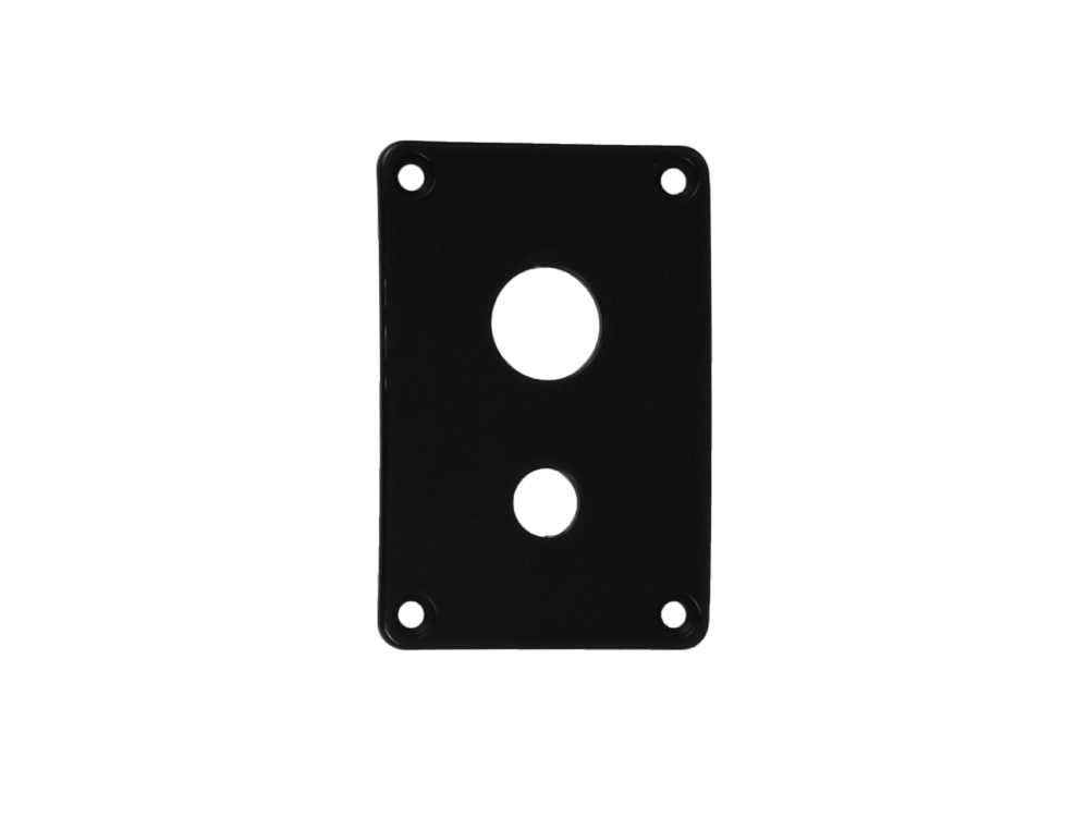 Płytka na 2 gniazda jack VPARTS JP-16 (BK) - Płytki gniazda jack ...