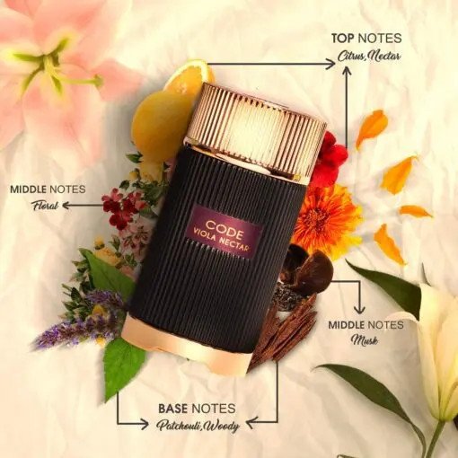 La Fede Code Viola Nectar woda perfumowana 100 ml - Perfumy niszowe - Dla kobiet