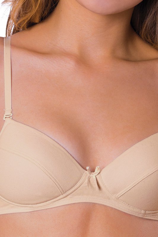 KEY BIUSTONOSZ NASTOLATKA TBC 024 BEŻOWY | nbielizna.pl