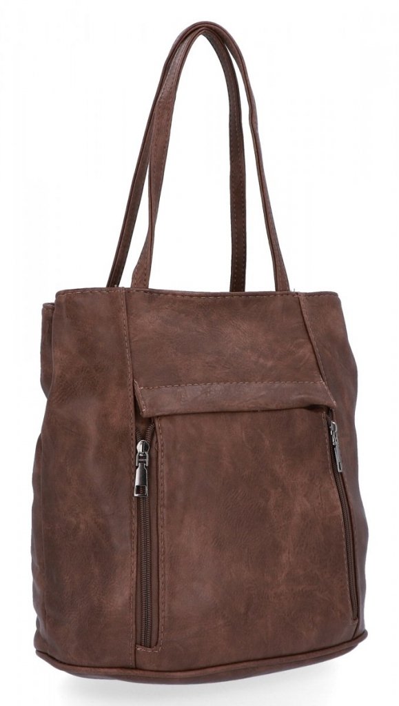 Dámská kabelka batůžek Hernan zemitá HB0355-1 - DÁMSKÉ KABELKY