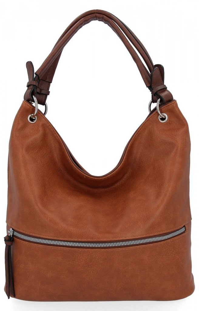 Uniwersalna Torebka Damska XL firmy Hernan HB0386 Ruda - Panitorbalska.pl