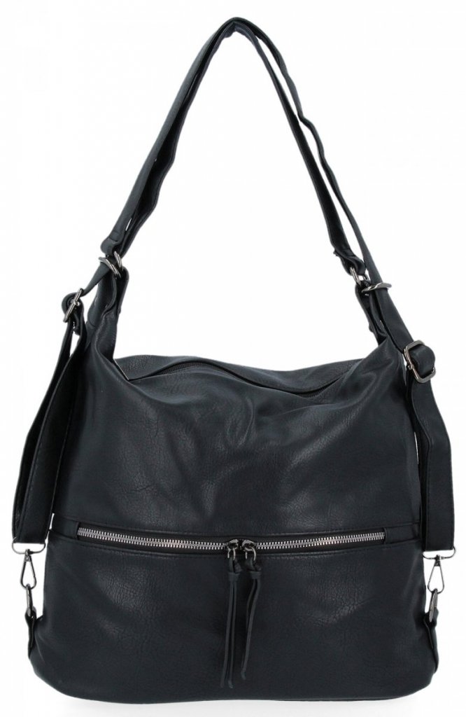 Uniwersalne Torebki Damskie firmy Hernan Plecak Czarna - Panitorbalska.pl