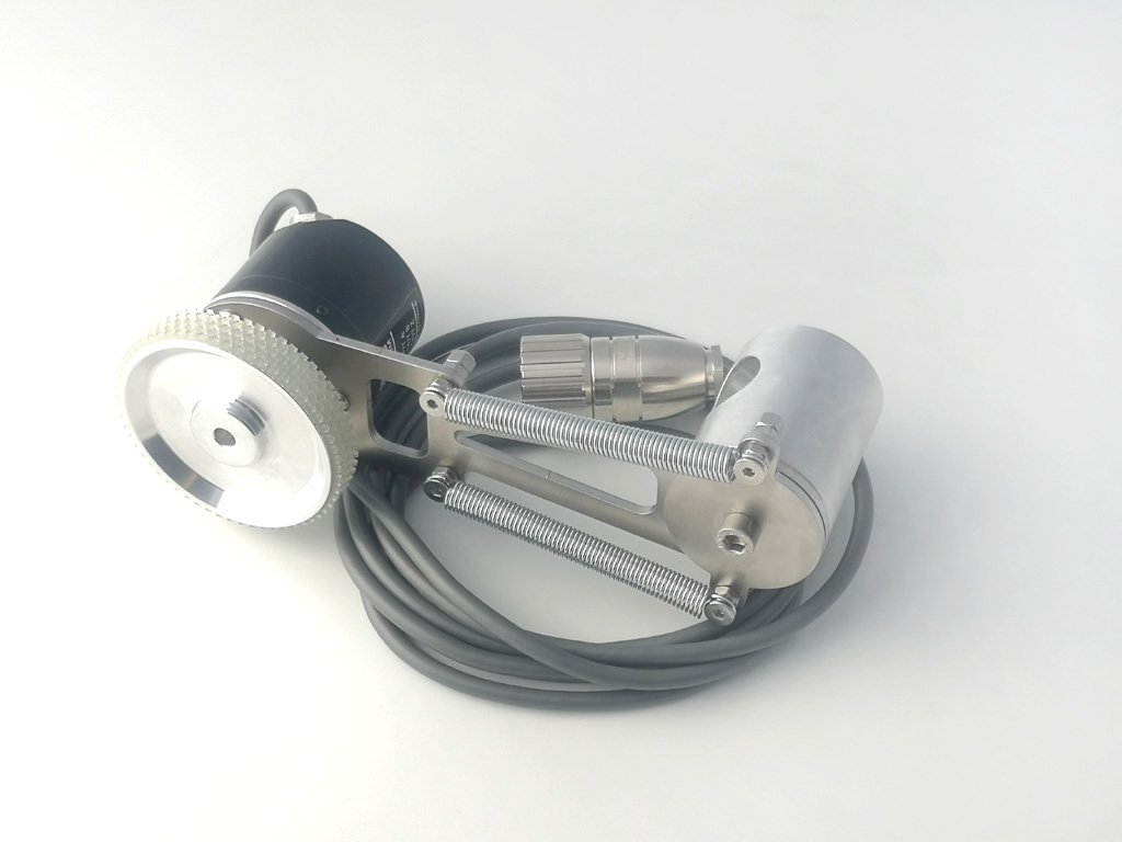Encoder set: encoder 2000 pulses, friction wheel, flexible mounting arm ...