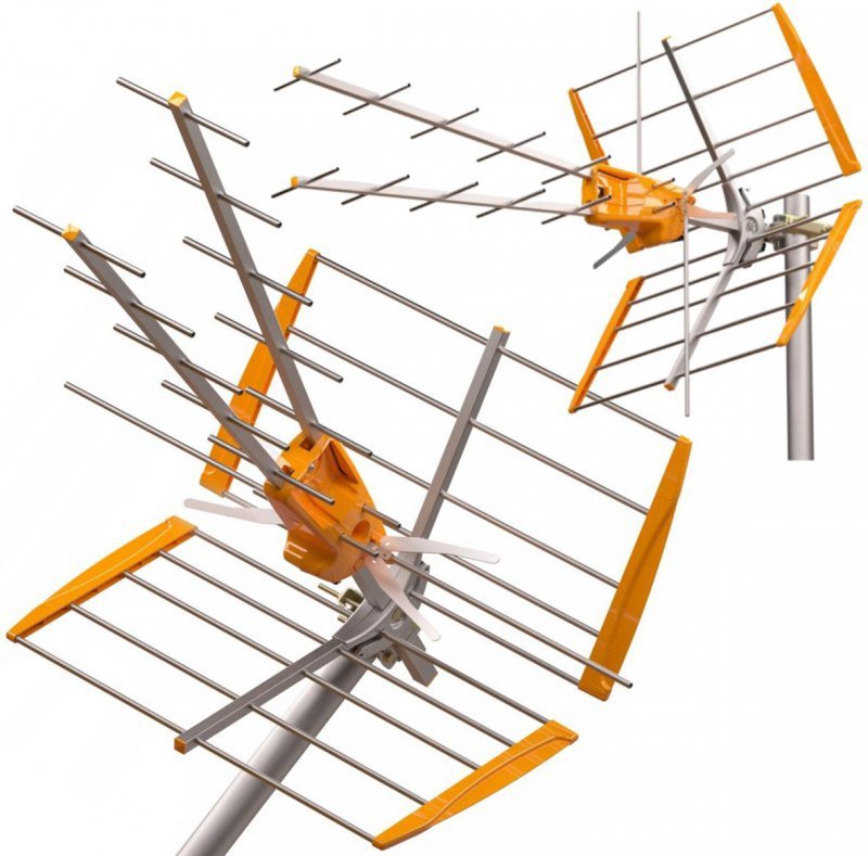 Antena Televes V+ MIX DVB-T2 U V ref.149011 ze wzmacniaczem - ANTENY - RTV