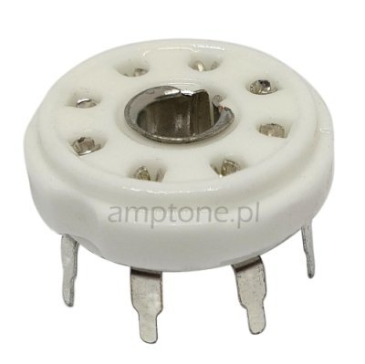 Socket 8pin loctal PCB - PCB - 8 Pin - Tube sockets
