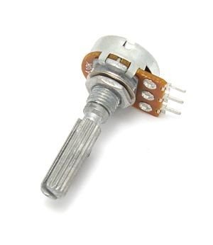Potentiometer Alpha 100k A log (23mm) - Logarytmic - Alpha 16mm PCB ...