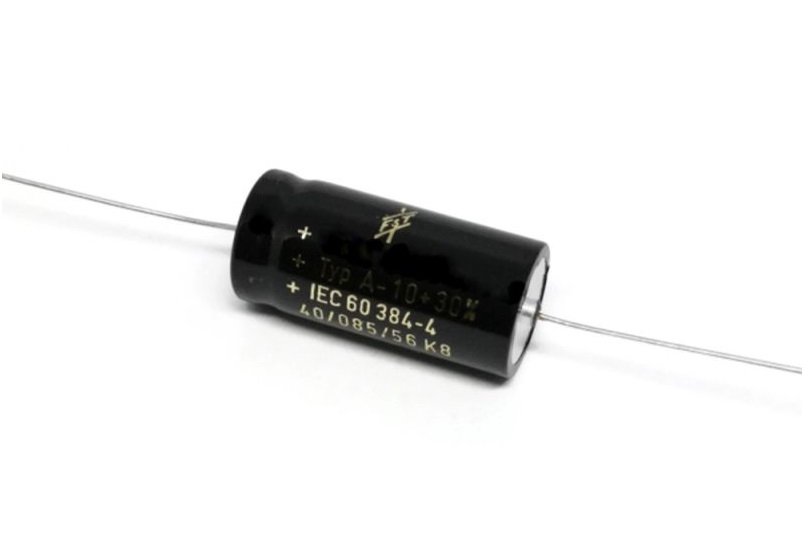 Capacitor 470uF 40V F&T axial - F&T - Electrolityc - Capacitors