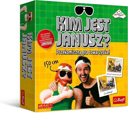 Kim jest Janusz? - Gry i zabawki - Księgarnia Poltax.waw.pl