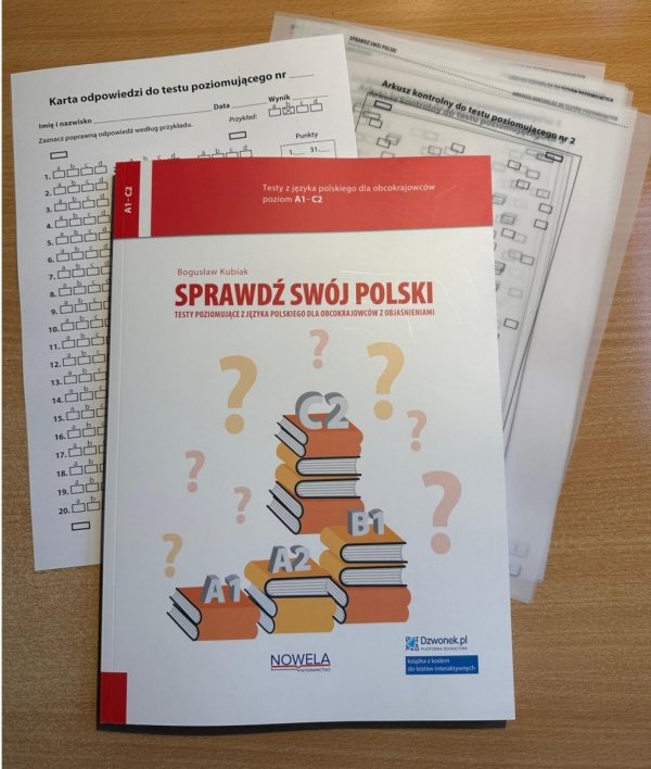Sprawdź swój polski. Testy poziomujące z języka polskiego dla ...