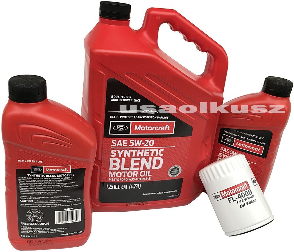 Motorcraft Synthetic Blend Motor Oil 5W-20 Quart, 54% OFF