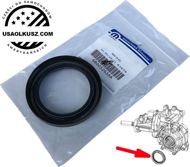 Uszczelniacz półosi reduktora Dodge Caliber AWD - Reduktor - Caliber ...