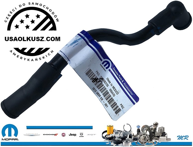 Przewód rurka zaworu PCV Dodge Avenger 3,6 V6 - SILNIK 3,6 - Części ...