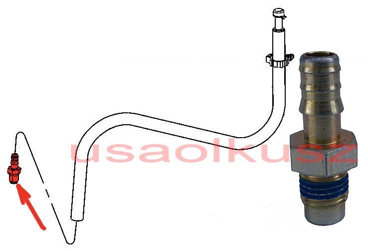 Odpowietrznik tylnego mostu Jeep Commander -2007 - 213MM (8,25 ...