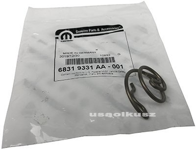 Sprężynka aktywnego układu wydechowego Dodge Challenger 6,2 6,4 V8 ...