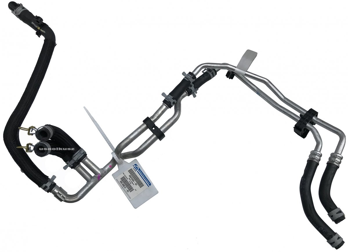 Przewód wąż tylnej nagrzewnicy Fiat Freemont 2,0 TD - SILNIK 2,0 TD ...