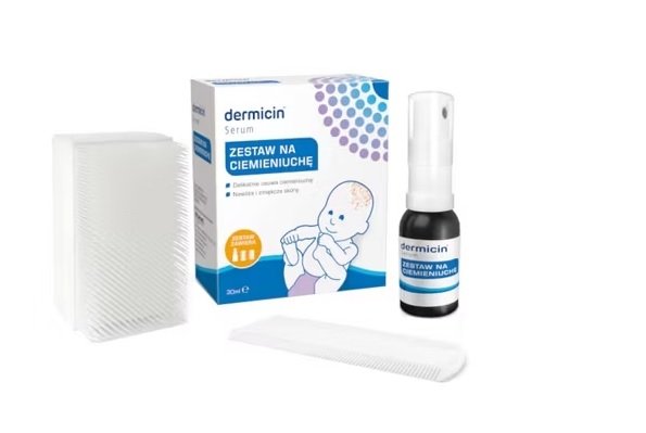 Dermicin Serum zestaw do leczenia ciemieniuchy 30 ml | Polskimarket.nl