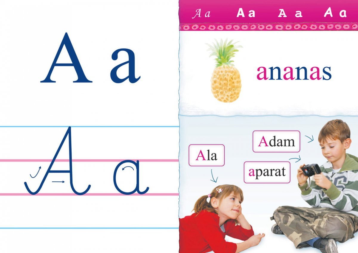 Alfabet demonstracyjny - Czytanie - Materiały dodatkowe