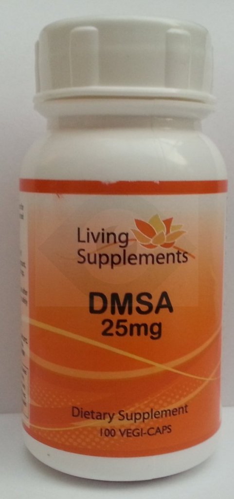 DMSA 25mg - 100 kapsułek - chelatacja chelacja rtęci ołowiu