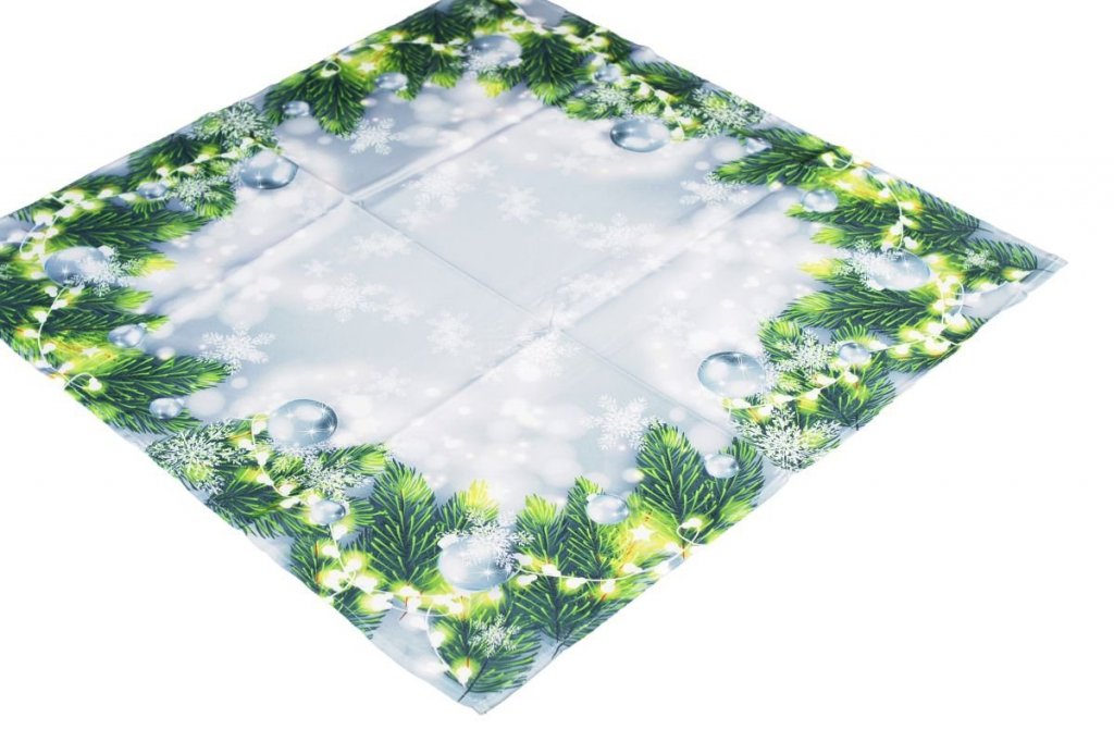 Świąteczny Ozdobny obrus MILANO wz. 491 rozmiar 85x85 - rozmiar 85x85 ...
