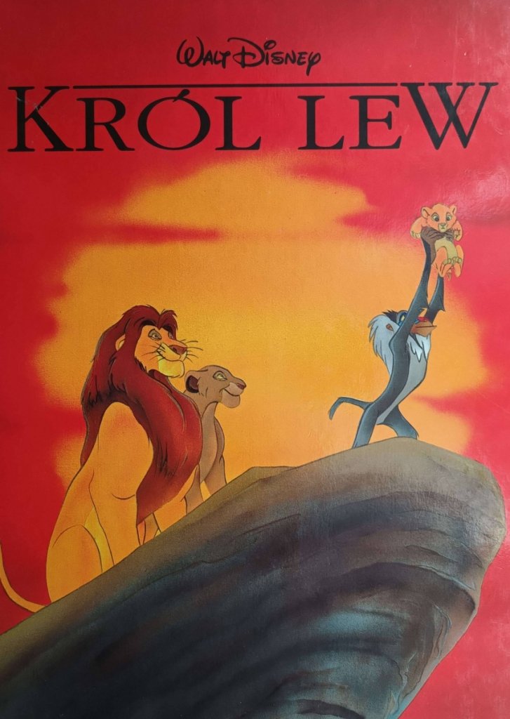 WALT DISNEY KRÓL LEW - Bohaterowie telewizyjni - DLA DZIECI I MŁODZIEŻY