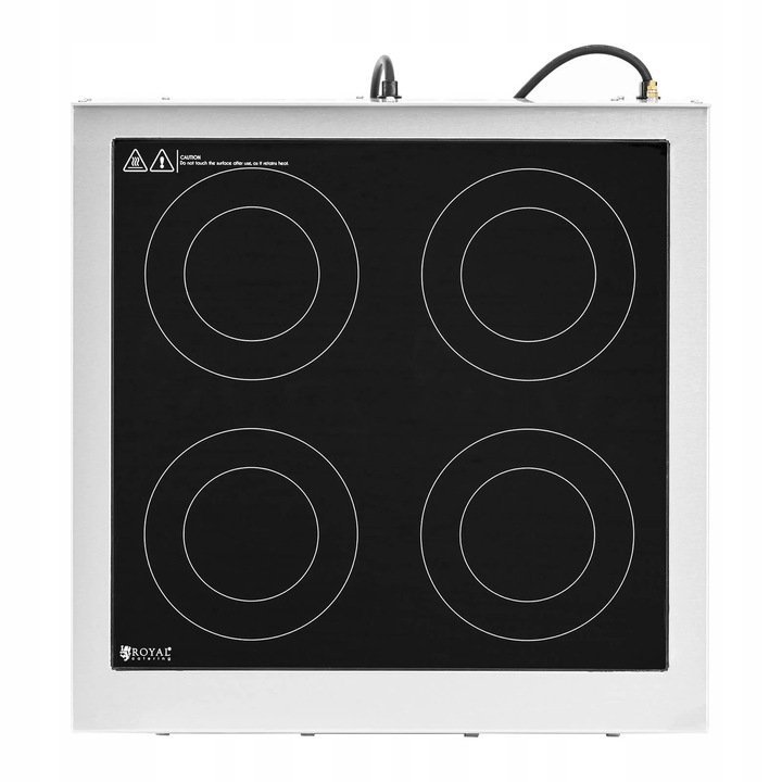 ROYAL CATERING 10012972 Kuchenka indukcyjna 4 palniki Ø12-26cm RCIC ...