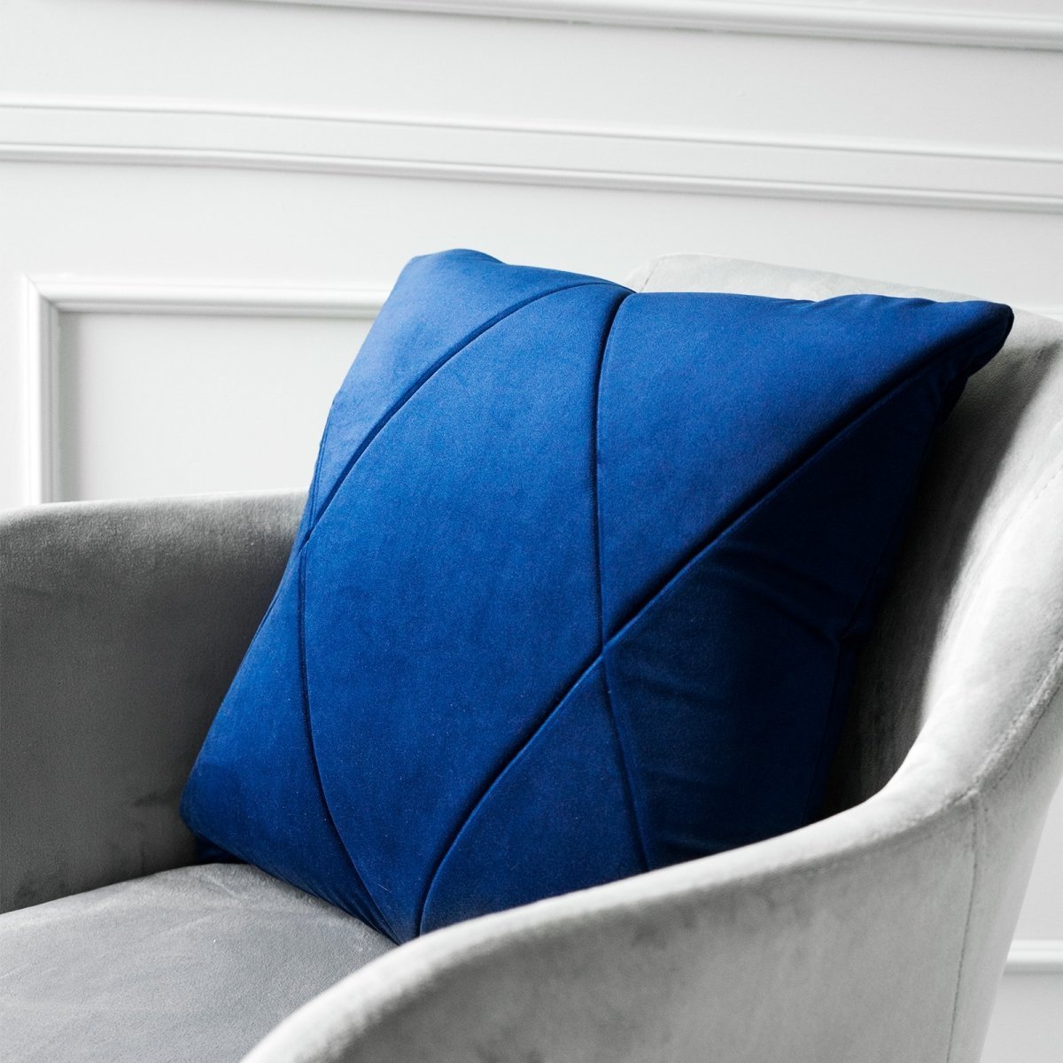 Touch poduszka dekoracyjna granatowa 45x45 MOODI | Poduszkowcy.pl ...