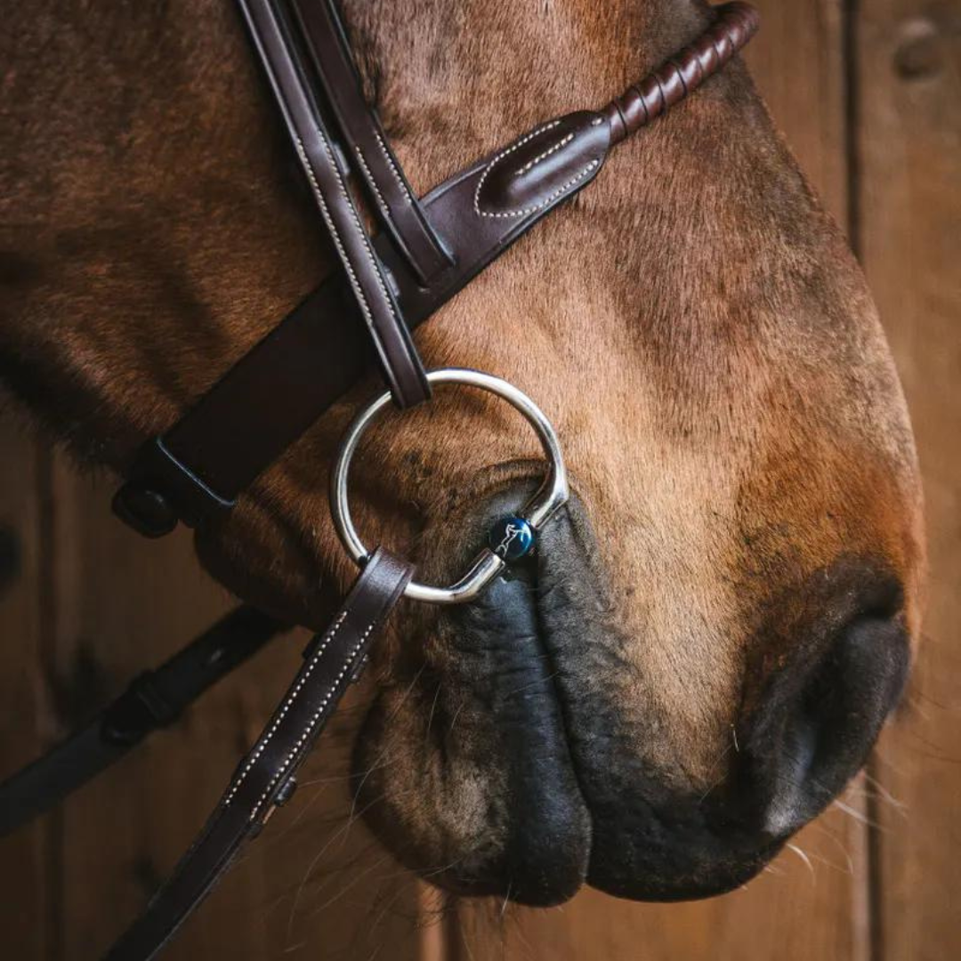 FAGER MARCUS SWEET IRON FIXED RING Wędzidło anatomiczne podwójnie łamane